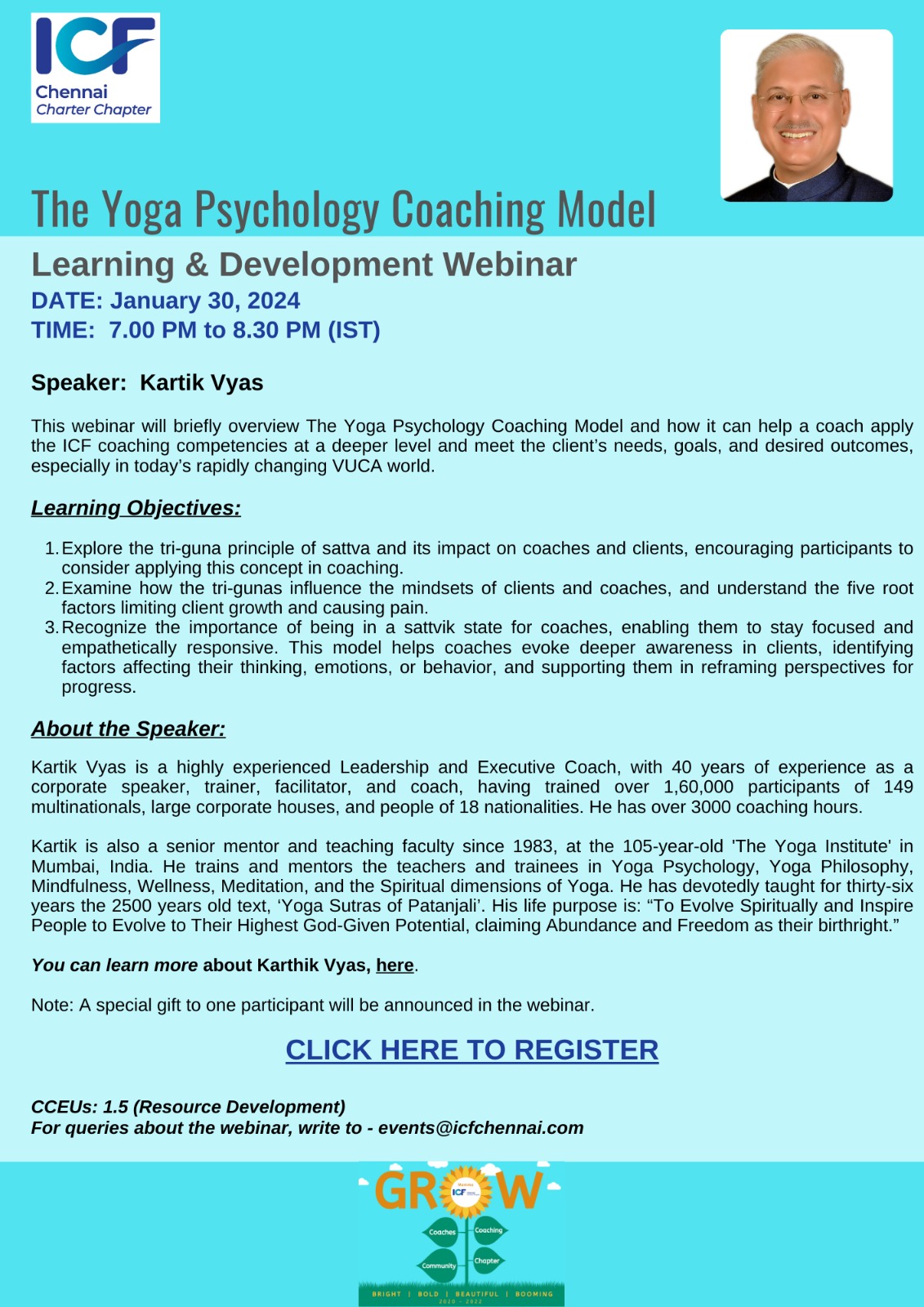 ICF Chennai Charter Chapter